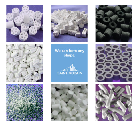 Catalyst Carrier Shapes | NORPRO